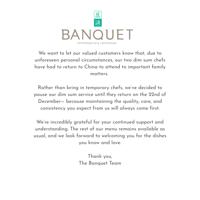 Banquet Chinese-Contemporary Cantonese Restaurant Colchester